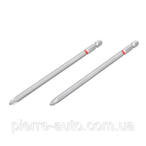 Комплект бит удлиненных PH2 1/4" 150мм S2 2шт. Intertool ( ) VT-0225-intertool (ID#2345616483 ...