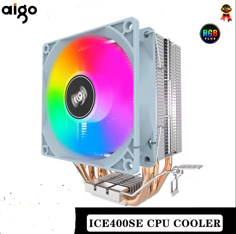 Кулер для процессора Aigo CPU Cooler ICE400SE 4 тепловые трубки 90 мм 3 ...