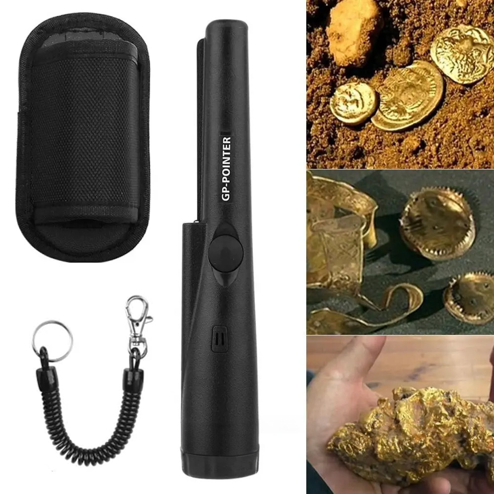 Металошукач портативний ручний пінпоінтер GP-POINTER / Металодетектор ручний (1166000) Black ...