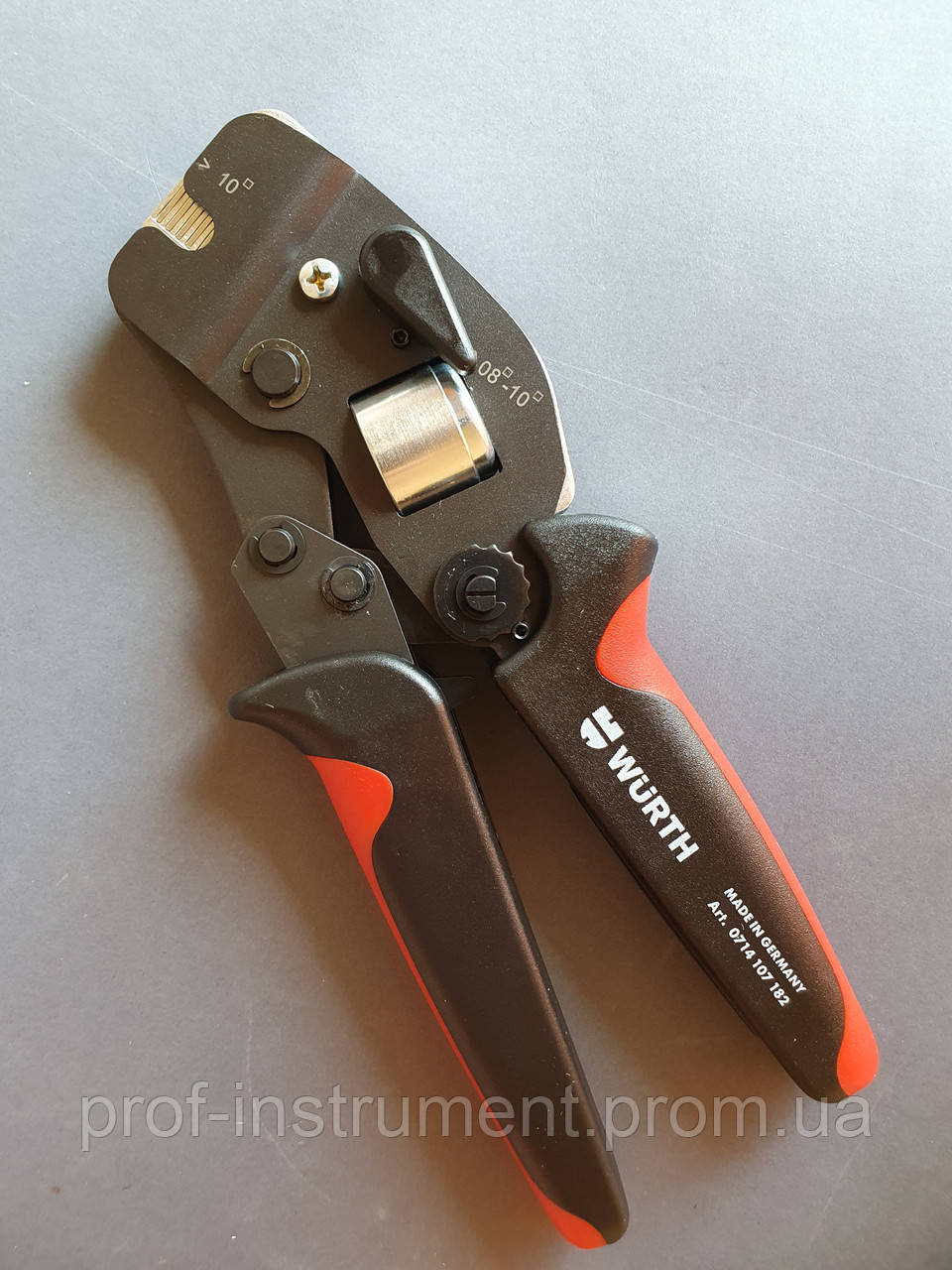 Инструмент для обжима контактных гильз с автонастройкой WURTH 0714 107 ...