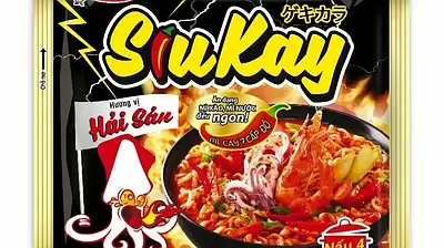 Вермішель з креветкою гостра швидкого приготування Siu Kay (В'єтнам 70 ...