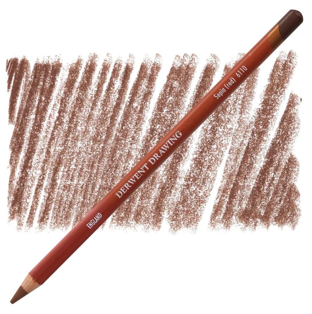 Карандаш восково-мясляный Derwent Drawing 7006**-343**_сепия (6110) (ID#2348101706), цена: 77.98 ...