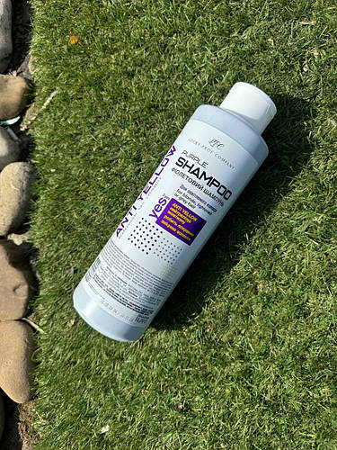 Професійний антижовтий тонуючий шампунь LPC Anti-Yellow Shampoo, 1000мл ...