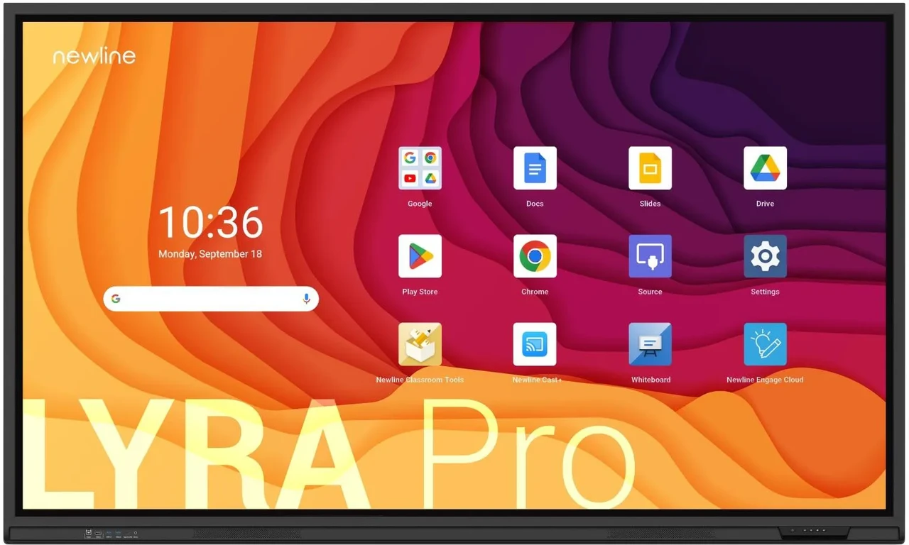 Newline Lyra Pro TT-6523QA | Монітор 65", Google EDLA, Android 13, Wi ...