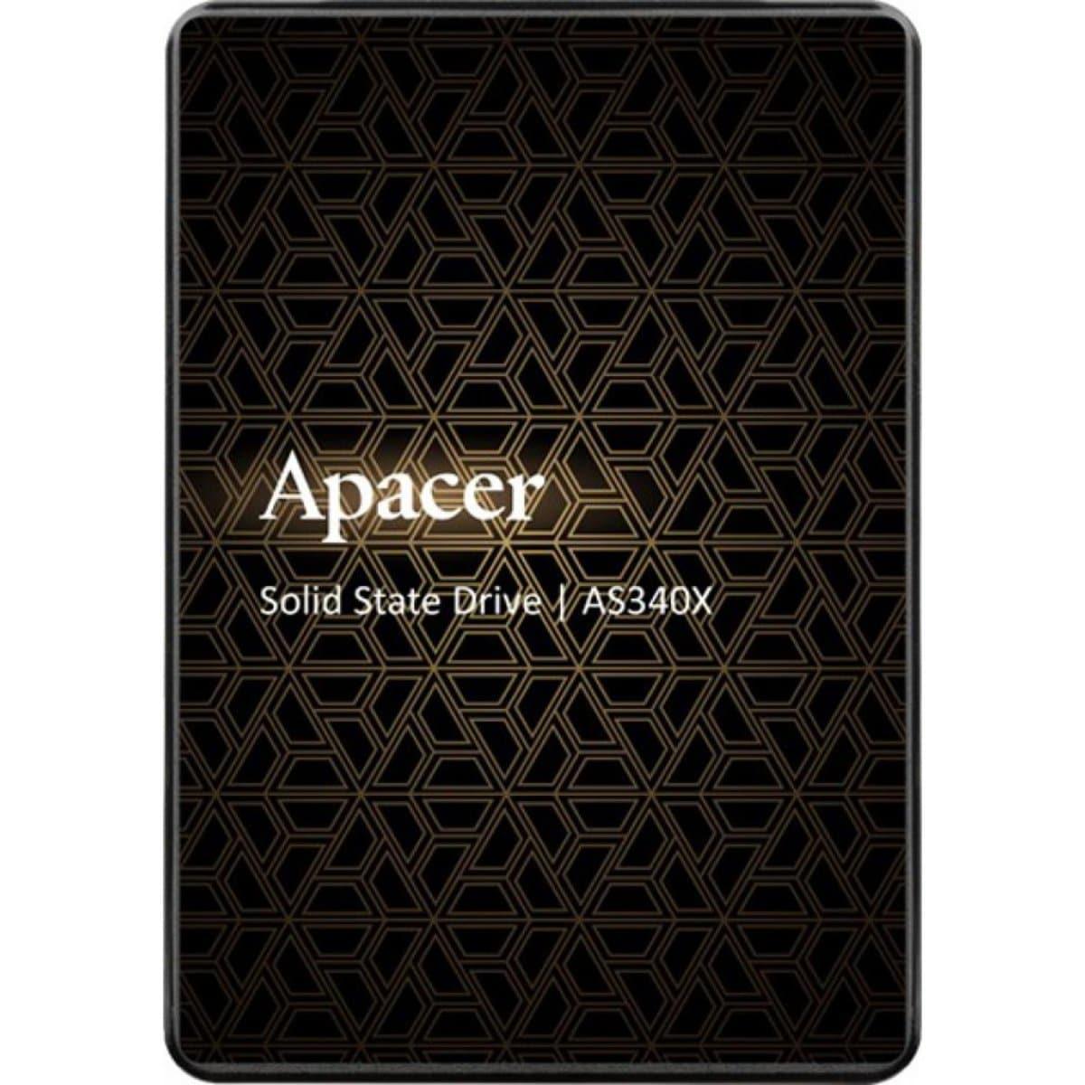 SSD Apacer AS340X 240GB 2.5" 7mm SATAIII 3D NAND Read/Write: 550/520 MB ...