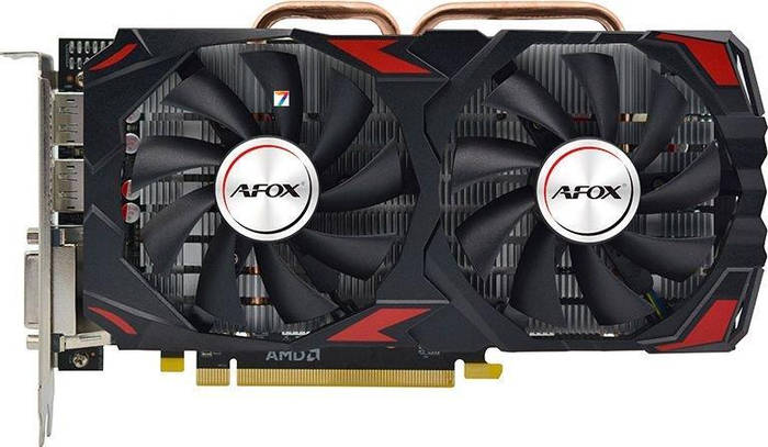 Видеокарта Afox PCI-E Radeon RX 570 8GB DDR5 (AFRX570-8192D5H3-V3) (ID ...