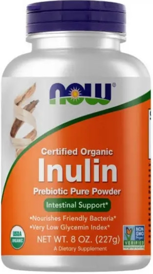 Придбати Інулін NOW Inulin Pure Powder 227 г за найкращою ціною від ...