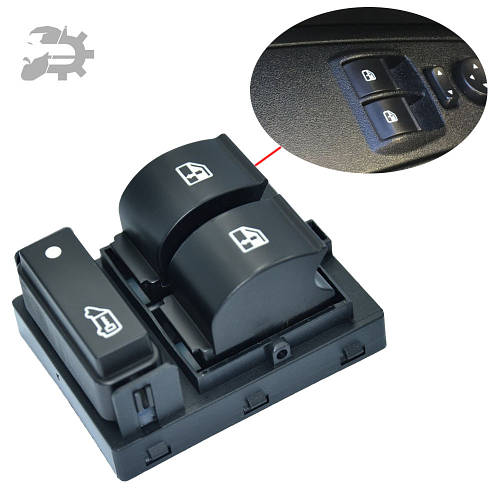 Кнопка кнопки склопідйомника Джампер Сітроен 735487419 7354217140 (ID ...