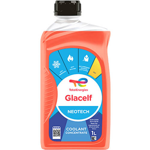 Total Glacelf Neotech оранжевый, 1 л (229950) концентрат антифриза (ID ...