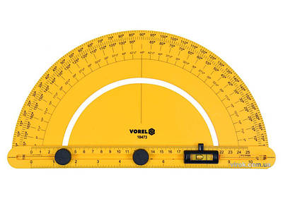 Транспортир для виставлення кутів WorkMan 708033 00000042361, точність ...