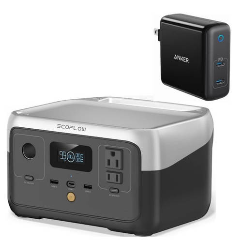 Зарядна станція EcoFlow RIVER 2 Refurbished LiFePO4 256Wh USA 110 вольт ...