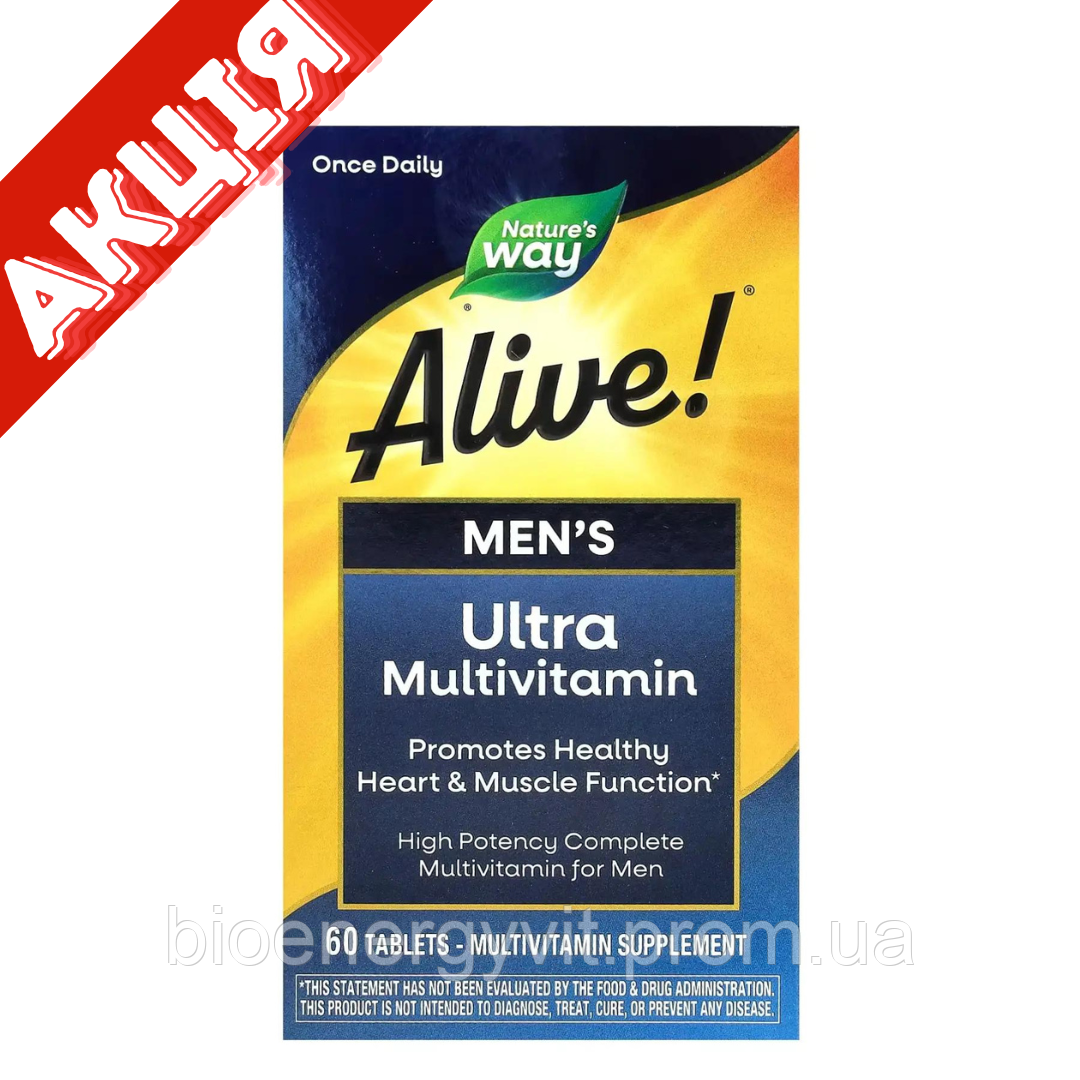 Мультивітаміни Once Daily Men's Ultra 60 для чоловіків, Multivitamin ...