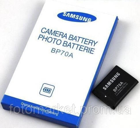 Аккумулятор BP70A для камер SAMSUNG (аналоги BP-70A, BP-70EP, EA-BP70A ...