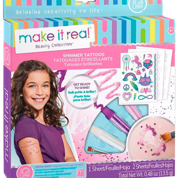 Make it Real: Набор из блестящих флеш-тату (ID#2351731853), цена: 249. ...