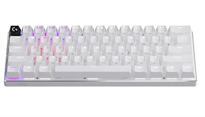 Клавиатура Logitech G PRO X 60 TKL GX Optical Tactile White (920-011930 ...
