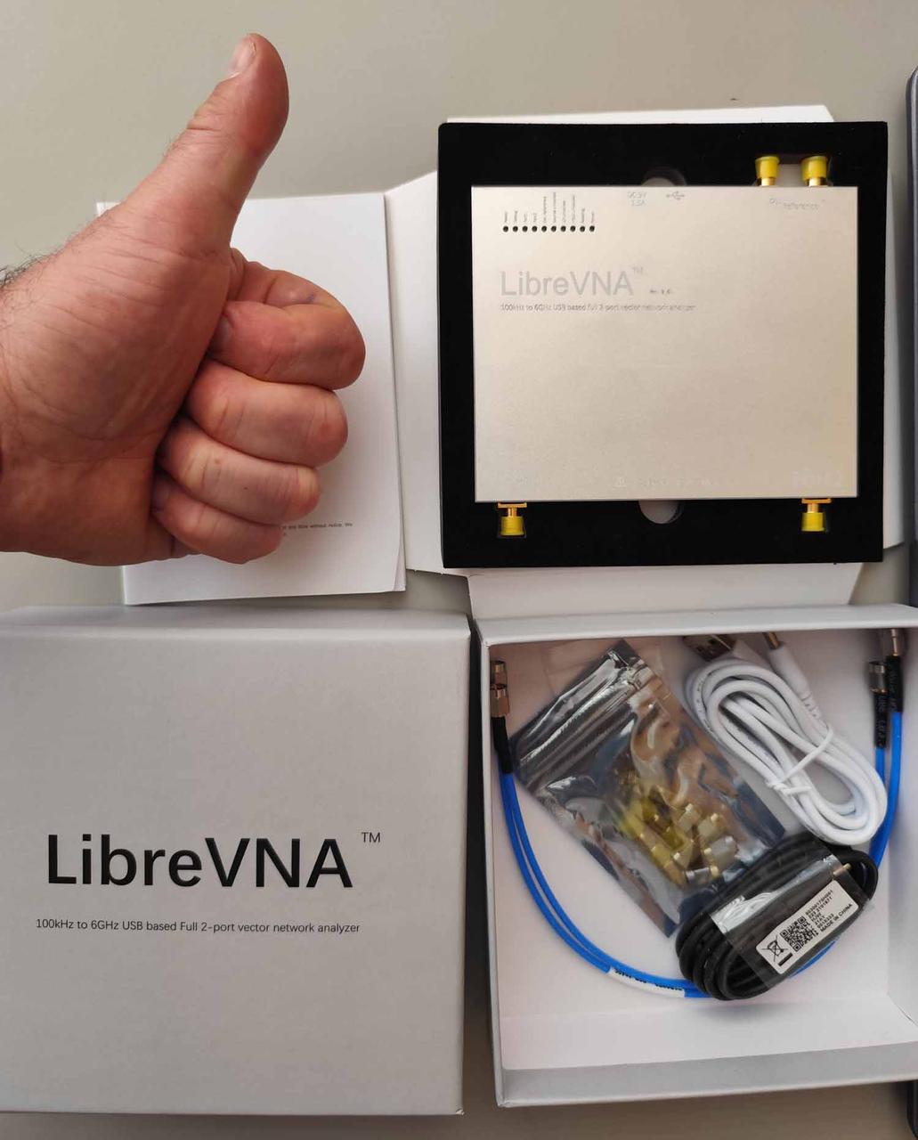 Аналізатор антенн та КСХ LibreVNA (100 кГц – 6 ГГц) писати та дзвонити ...