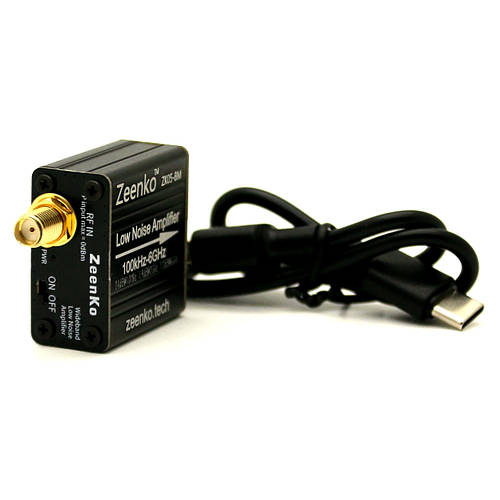 Малошумный усилитель сигнала Zeenko ZK05-BM 100k-6GHz 235mA (ID ...