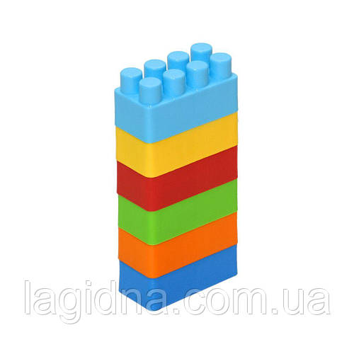 Конструктор "Mini Blocks" 6 кольорів (6*3 см), Tigres (ID#2353583262 ...