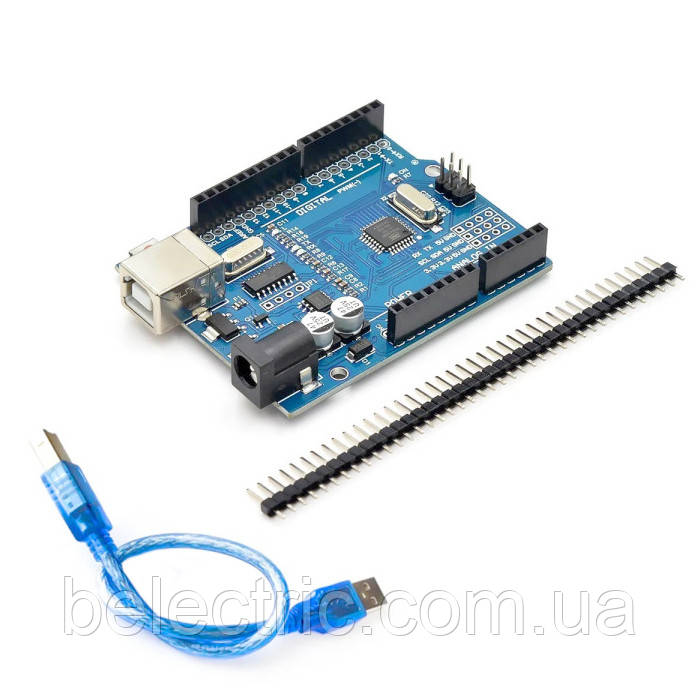 Arduino Uno R3 Atmega328p Ch340g кабель продажа цена в Ровненской
