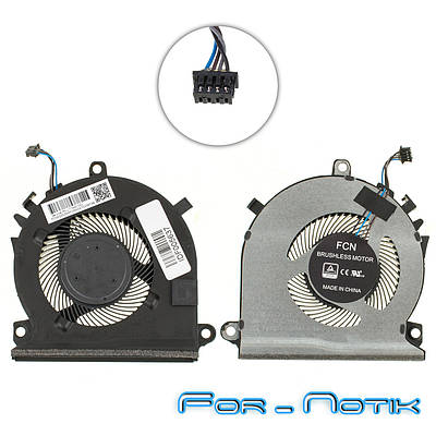 Оригинальный вентилятор (кулер) для HP Pavilion Gaming 15-EC, 16-A ...