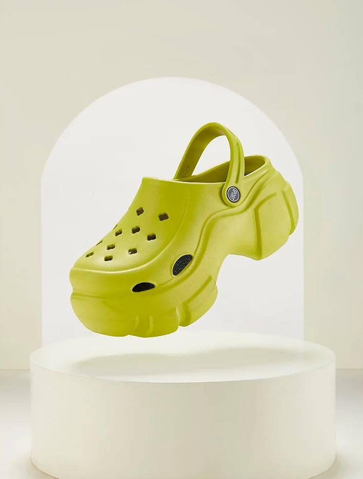 Крокси на платформі CRUISER Зелений 38-39 (24 см) GaLosha Весна/літо ...