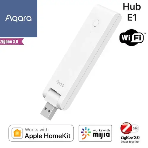 Шлюз для умного дома Aqara Hub E1 Gateway Zigbee 3.0 Mini USB Wi-Fi ...