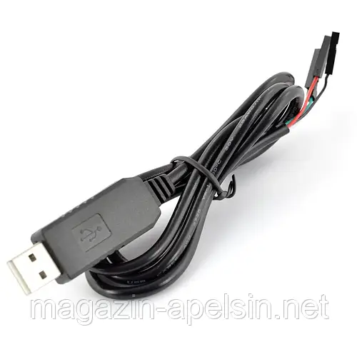 USB-адаптер для женских кабелей с преобразователем USB-UART PL2303 (ID#2443520571), цена: 205 ...