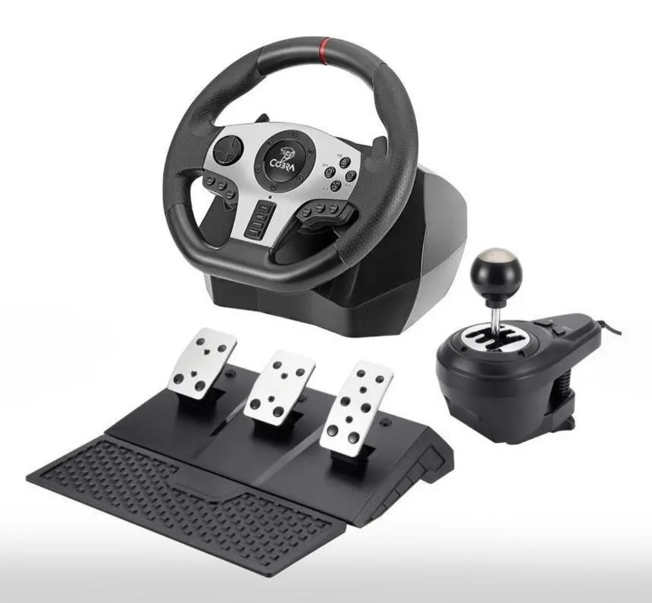 Кермо Cobra GT900 Pro Rally з педалями для PS4, PS3, Xbox One, Xbox 360 ...