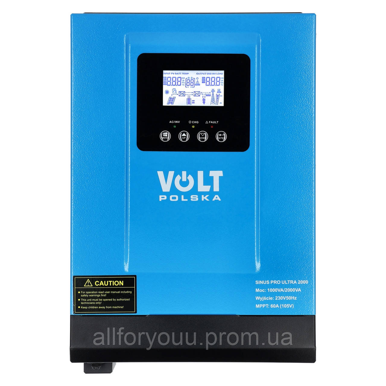 Джерело безперебійного живлення SINUS PRO ULTRA 2000 12/230V (1000 ...