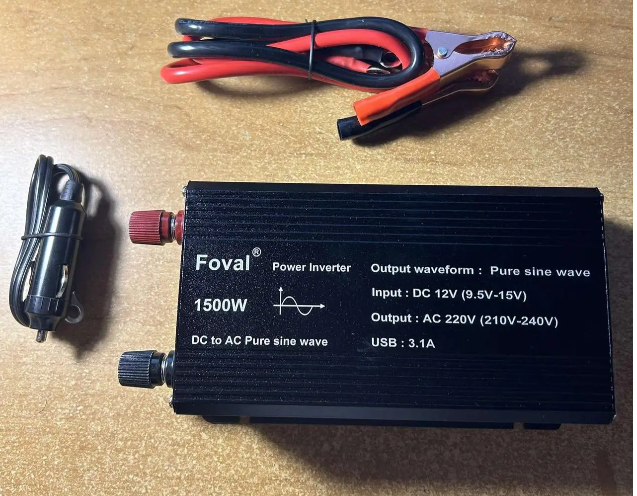 Foval 1500W Инвертор Чистый синус Преобразователь напряжения, Инвертор ...
