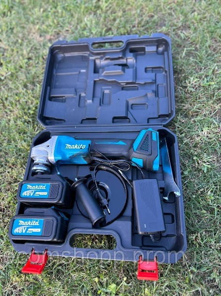 Акумуляторна болгарка Makita DGA511 Безщіткова 48V 6A, УШМ акумуляторна ...