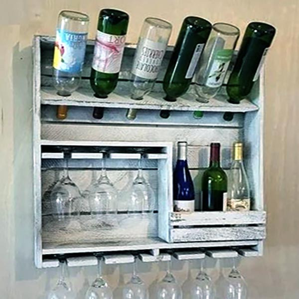 Настінна винна полиця Сідзуока шеббі продаж ціна у Миколаєві Підставки для пляшок від