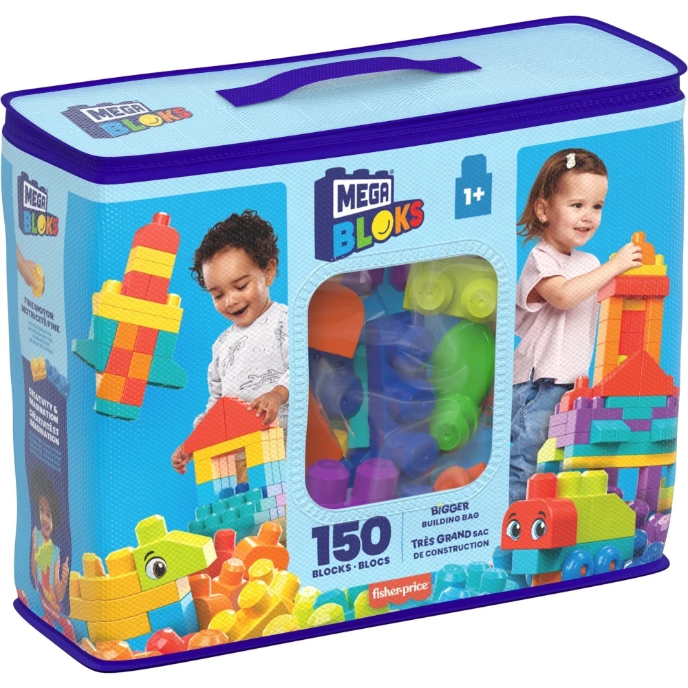 Конструктор Mega Blocks великий у мішку HHM96 Конструктор Mega Bloks Bigger building bag 150 ...