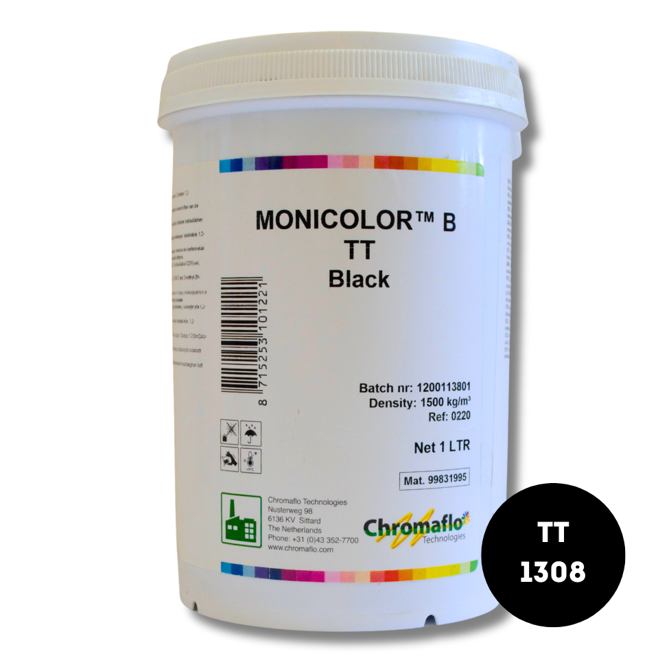 Барвник Chromaflo Monicolor, колорант Monicolor, універсальний концентрат TT 1308 - чорний 100 ...