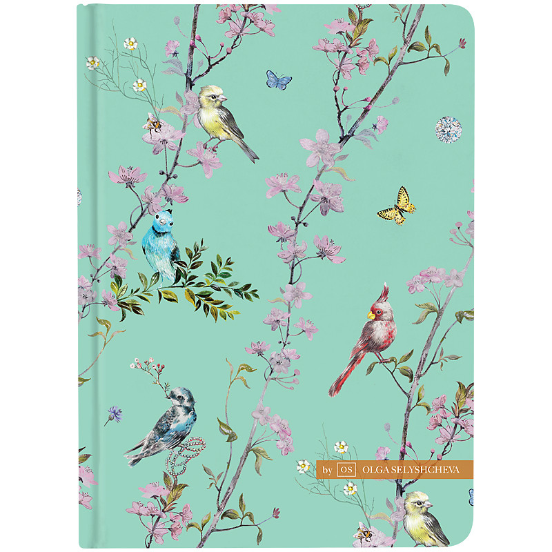 Щоденник датований 2025 Axent Partner A5, Olga Selyshcheva 8901-25-4-A-OS, 145x210 мм, Spring ...