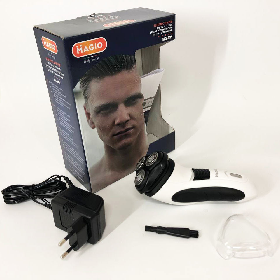 Электро станки для бритья MAGIO MG-685, Аккумуляторная мужская бритва сеточная, UI-248 ...