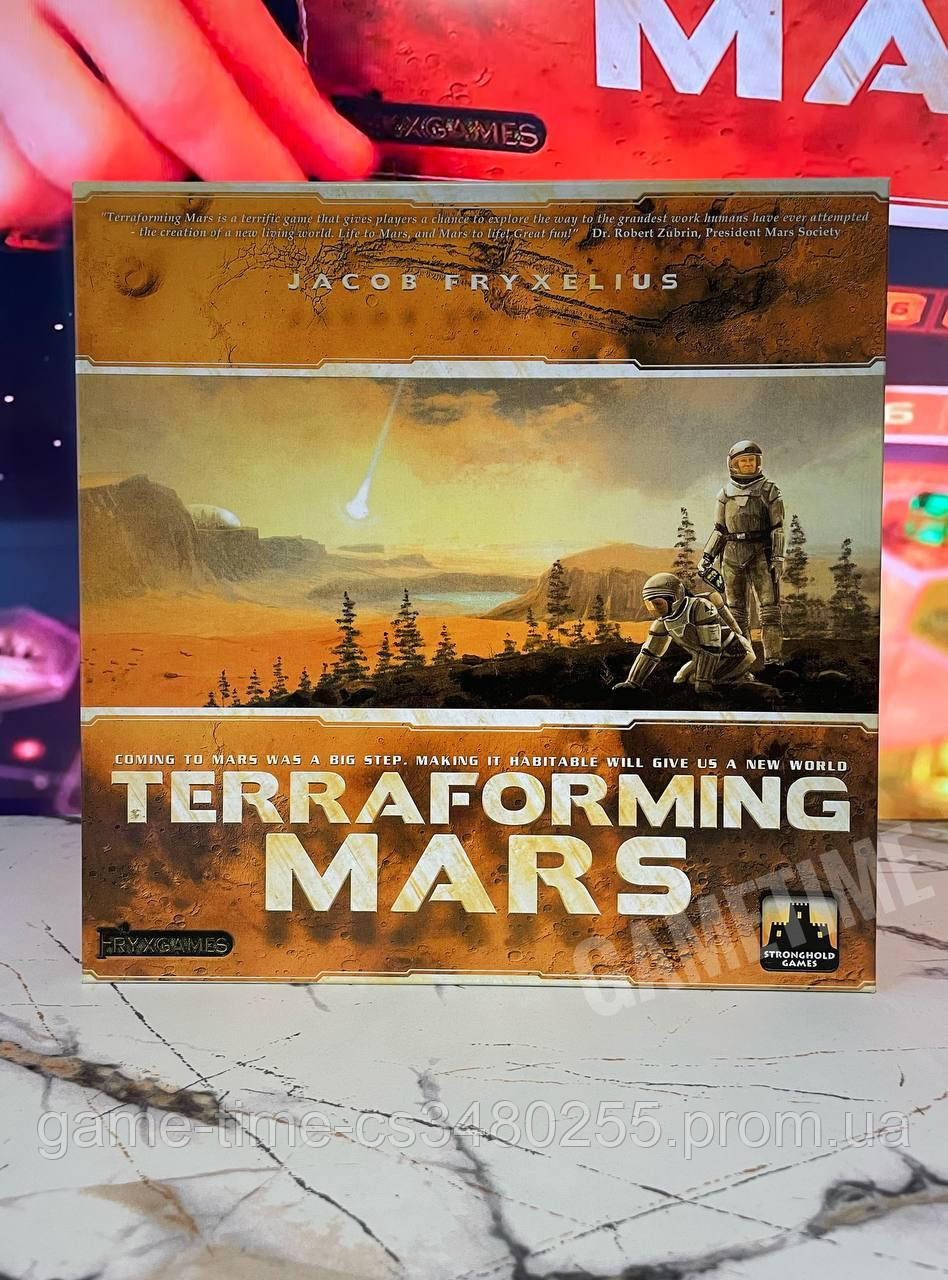Уцінка Настільна гра Підкорення Марса / Terraforming mars + правила перекладу в подарунок, ціна ...