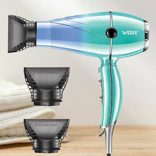 Професійний фен для волосся VGR V-452 з потужністю 2000-2400 Вт та функцією холодного обдування ...