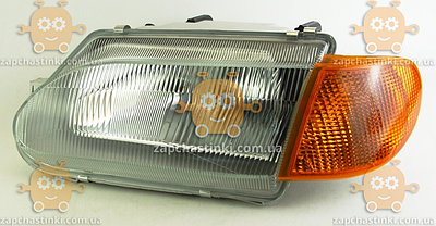 Фара левая ВАЗ 2113, 2114, 2115 САМАРА повторитель ЖЕЛТЫЙ (пр-во WATT ...