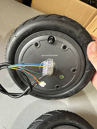 8.5 колесо мотор 500W для самоката 365, заднее колесо+шина в комплекте ...