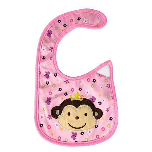 Слюнявчик тканевый "Monkey" MGZ-0614-7 на липучке (ID#-5196069413266300620), цена: 93.60 ...