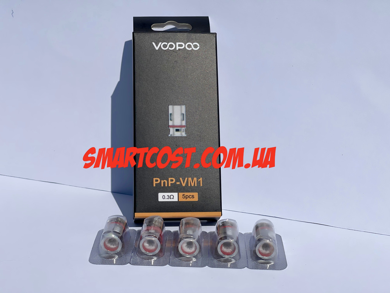 Змінний випарник VooPoo PnP-VM1 0.3 Ом 32-40W Drag X, Drag S, Vinci ...