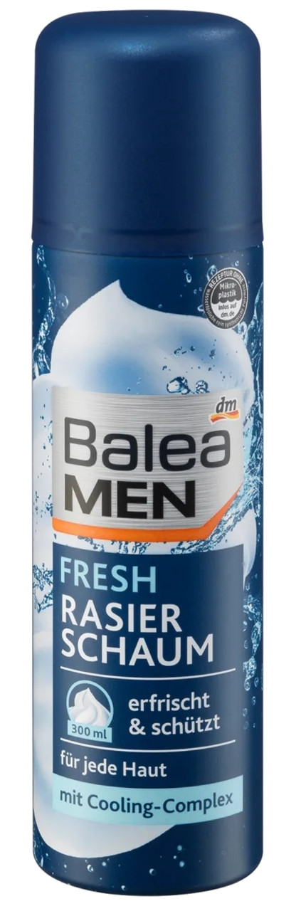 Balea MEN Rasierschaum Fresh чоловіча піна для гоління 300 мл (ID ...