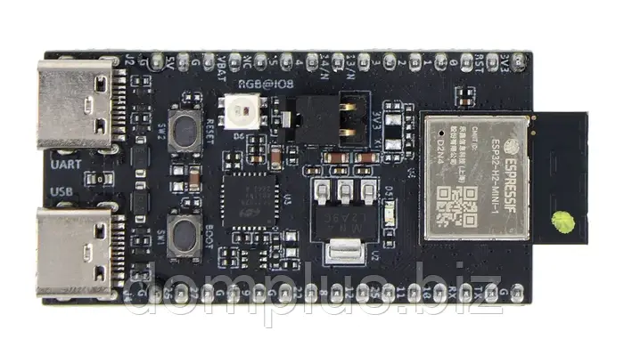 ESP32-H2-DevKitM-1-N4 - Bluetooth/ZigBee/Thread/Matter - Плата для ...
