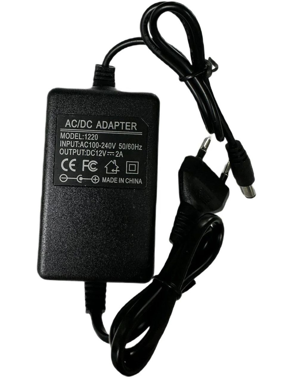 Адаптер блок питания 12V 2A разъем 5.5х2.5 (подходит для IP камер) Big ...