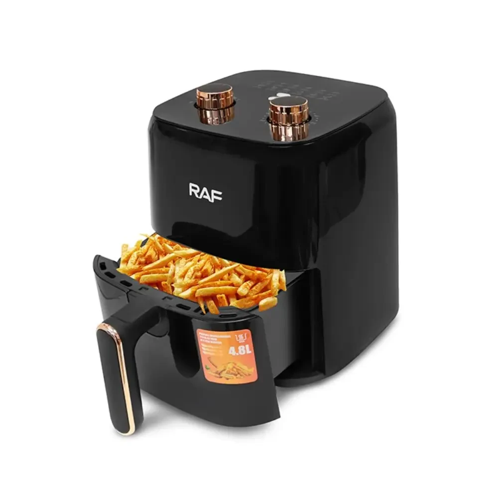 Аерофритюрниця RAF R.5237B повітряний електричний фритюр для приготування страв без олії hjk (ID ...