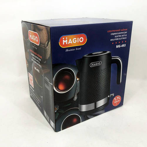 Стильный электрический чайник MAGIO MG-493, Чайник дисковый, FD-281 Чайник електро (ID ...