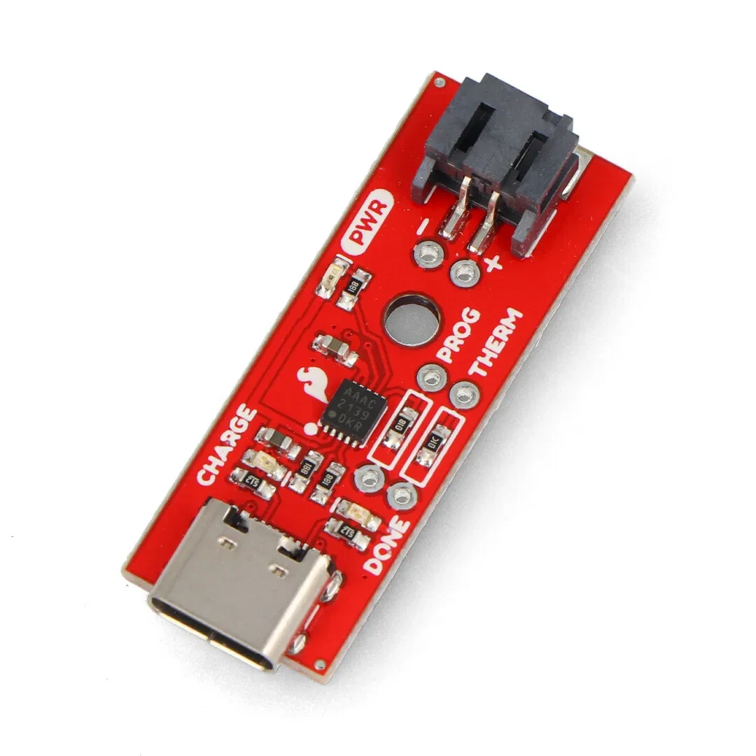 LiPo Charger Plus - зарядний пристрій Li-Pol 3,7 В - USB C - SparkFun PRT-15217 (ID#2449110906 ...