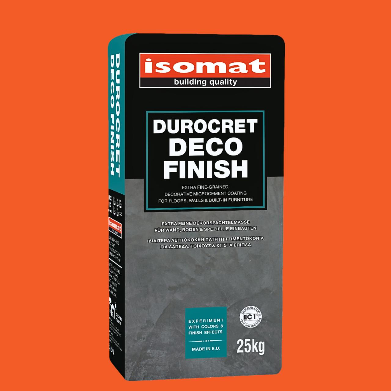 Купить микроцемент Дюрокрет-Деко финиш 25 кг. белый RAL: продажа, цена ...