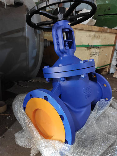 Вентиль с сильфонным уплотнением ДУ25 запорный фланцевый PN16 (ID ...